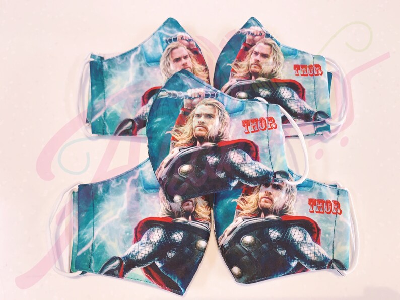 Thor Kid Face Mask Child Face Mask Washable Breathable - Etsy