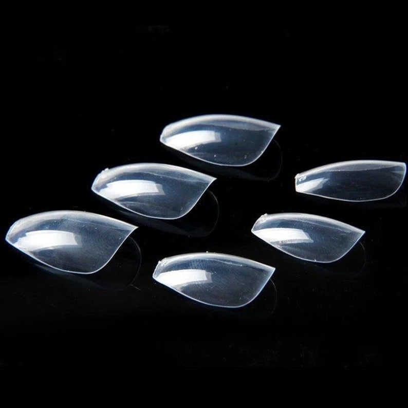 Stiletto Coffin Oval Almond Square Abs Full Cover Nail Tips Etsy