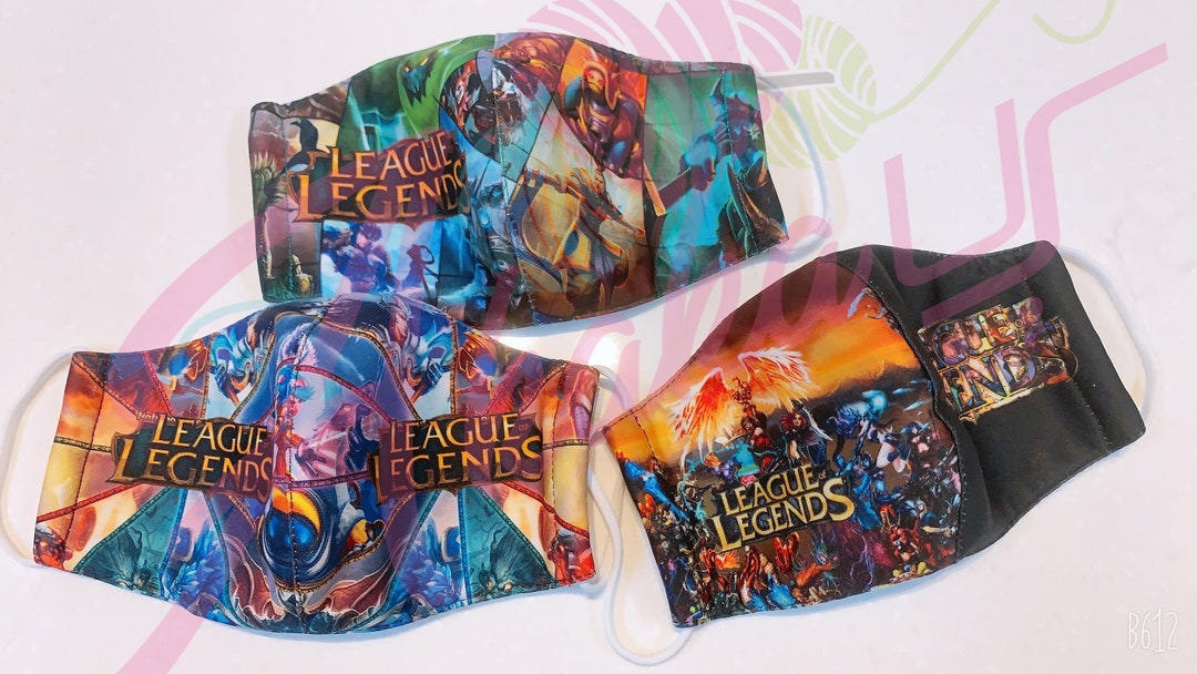 League of Legends Kid Face Mask | Child Face Mask | Washable ...