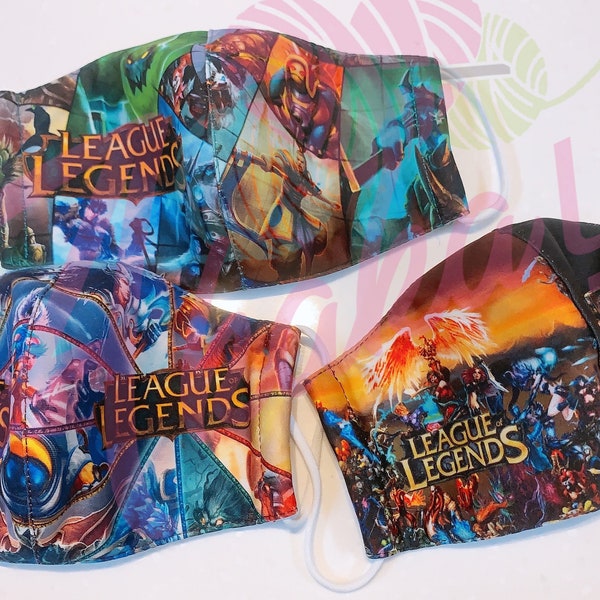 League of Legends Face Mask - Etsy