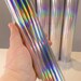 Silver Matte Holographic Vinyl for Cricut, Silhouette, Cutters ...