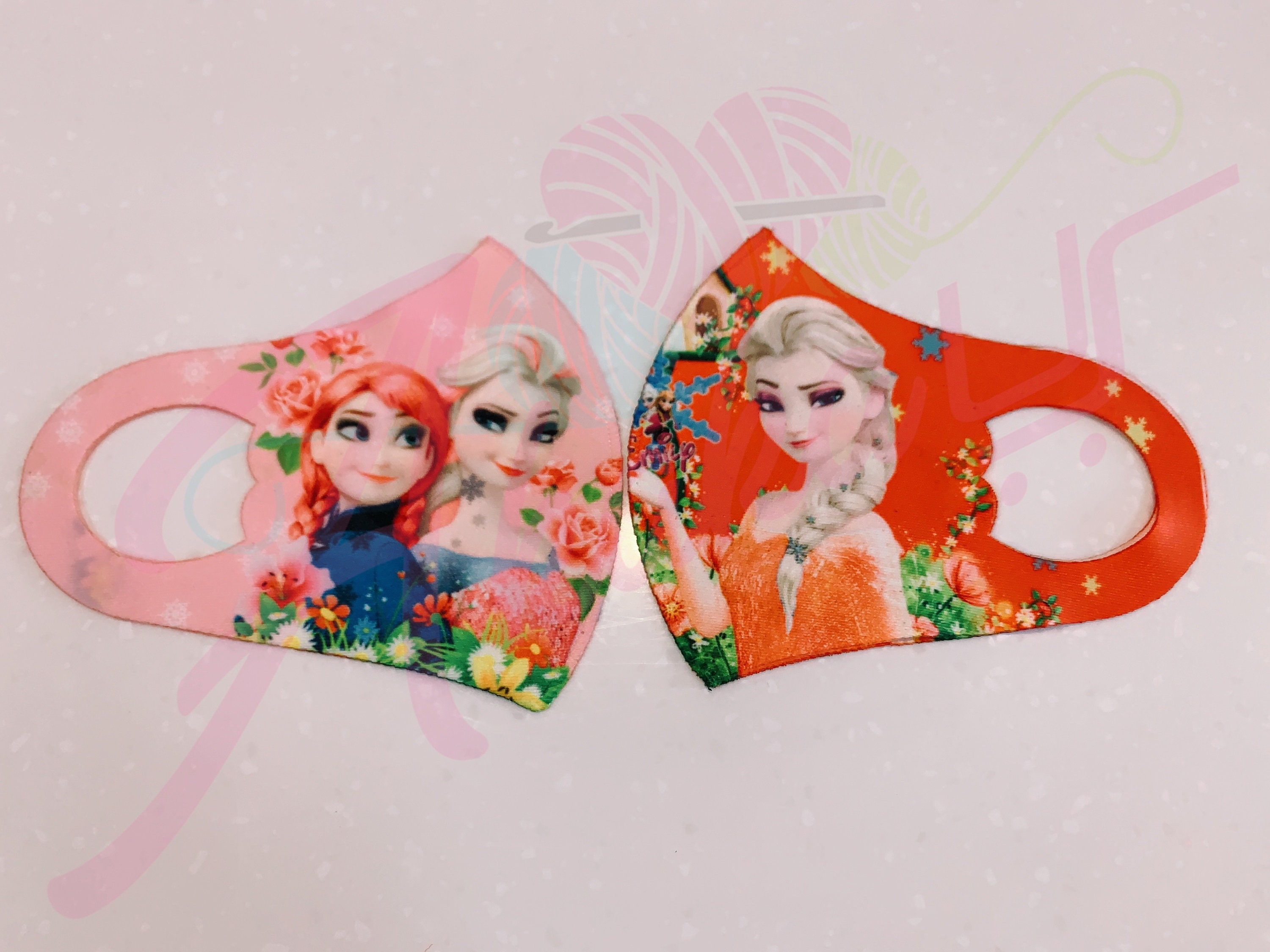 Elsa Frozen Princess Kid Face Mask Washable Children Kids - Etsy UK