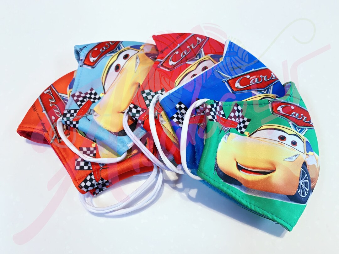 Car Kid Face Mask -baby Face Mask - Washable Children Kids Face Mask ...