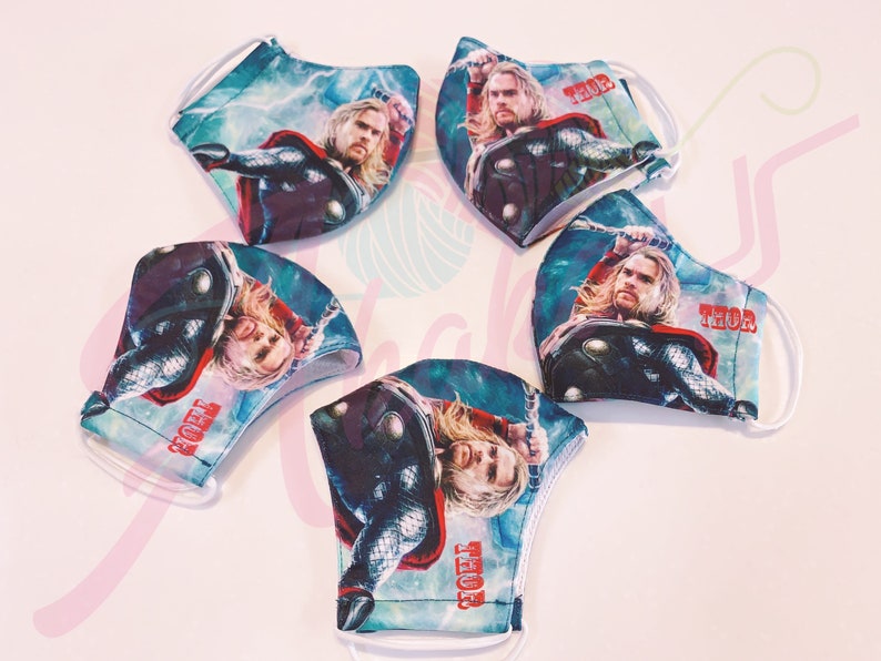 Thor Kid Face Mask - Child Face Mask - Washable - Breathable ...
