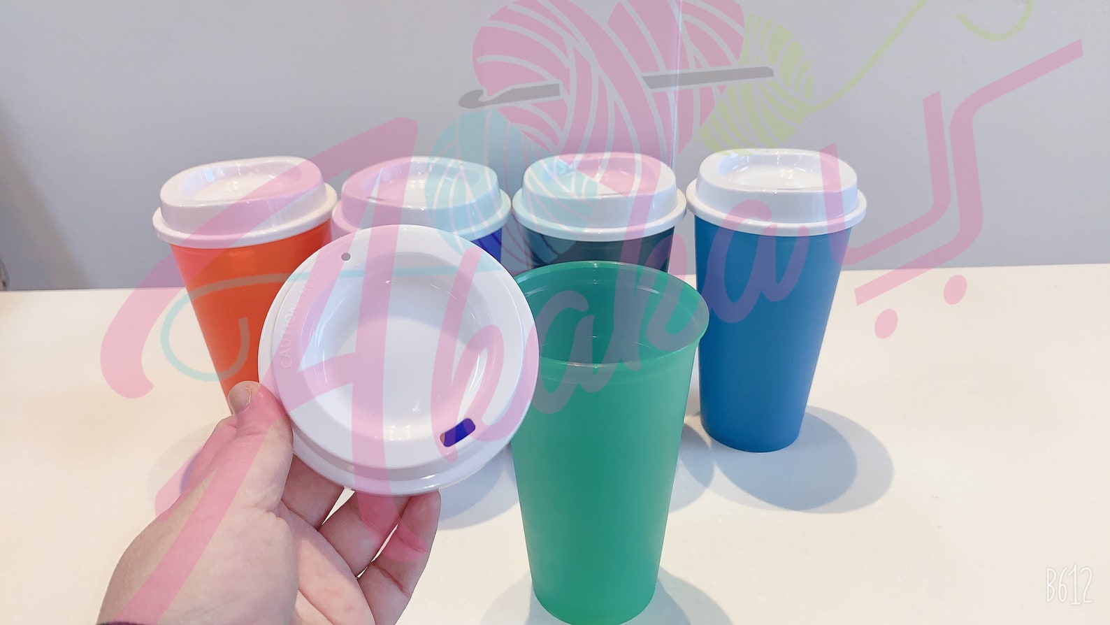 16oz Hot Cup | Temperature Changing Color | Blank Cups | 24oz Reusable ...