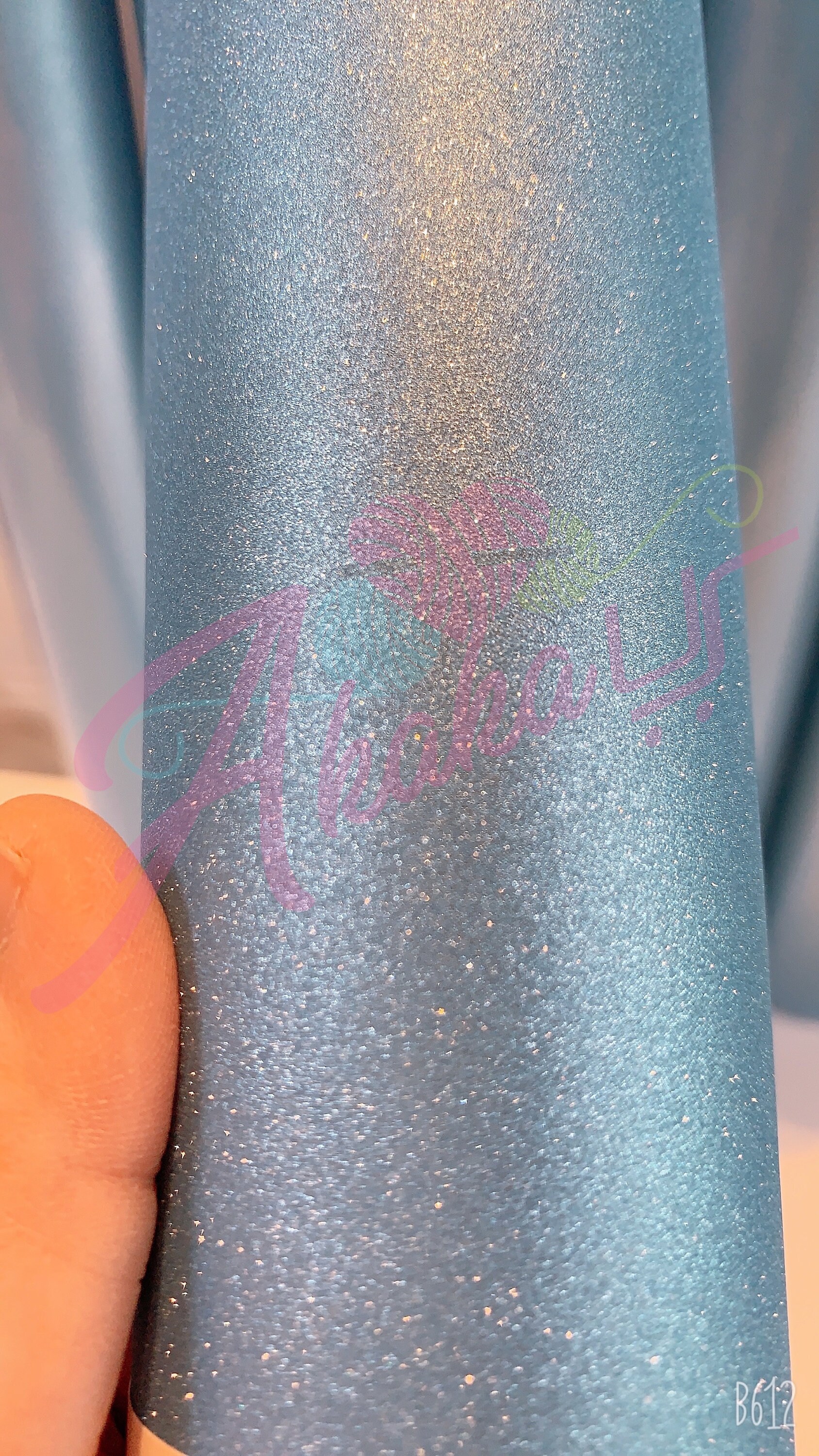 Sky Blue Glitter Vinyl for Any Cutters | Glitter Vinyl | Permanent ...