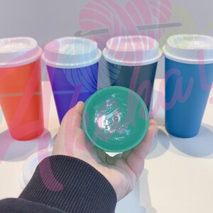 16oz Hot Cup | Temperature Changing Color | Blank Cups | 24oz Reusable ...