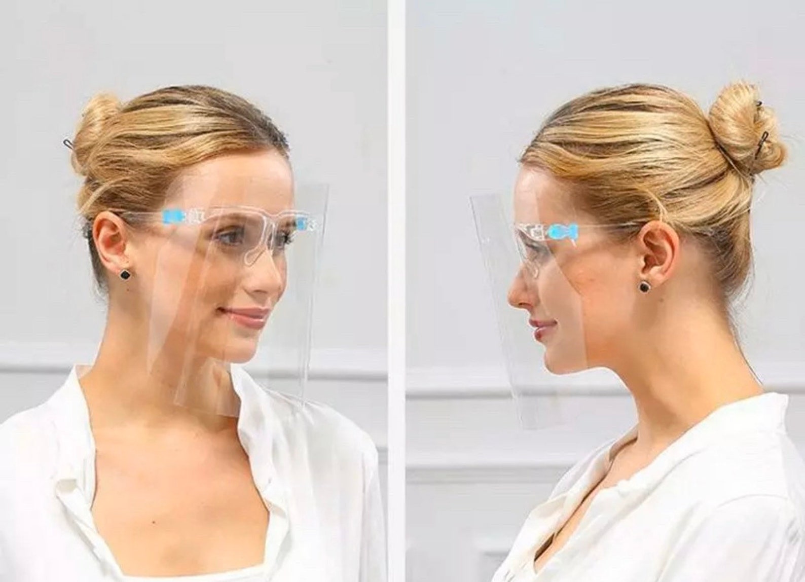 Face Shield Clear Glasses Protector Prevention Face Shield | Etsy