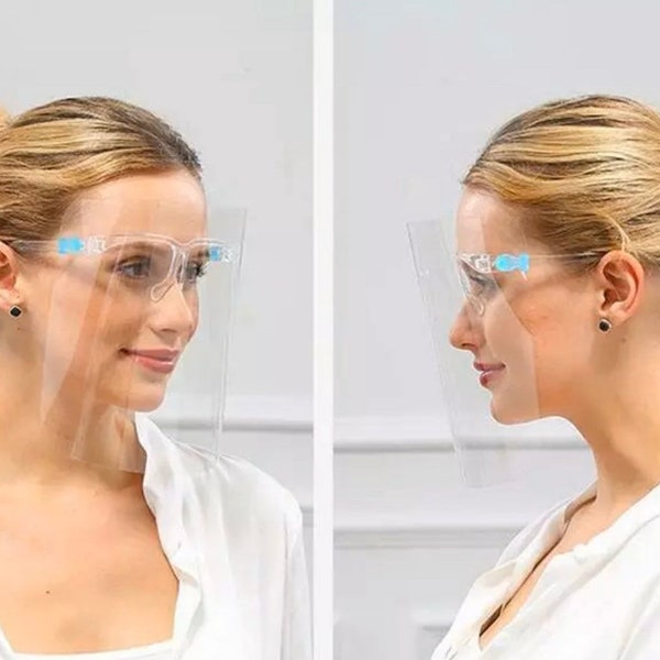 Face Mask With Eye Shield - Etsy