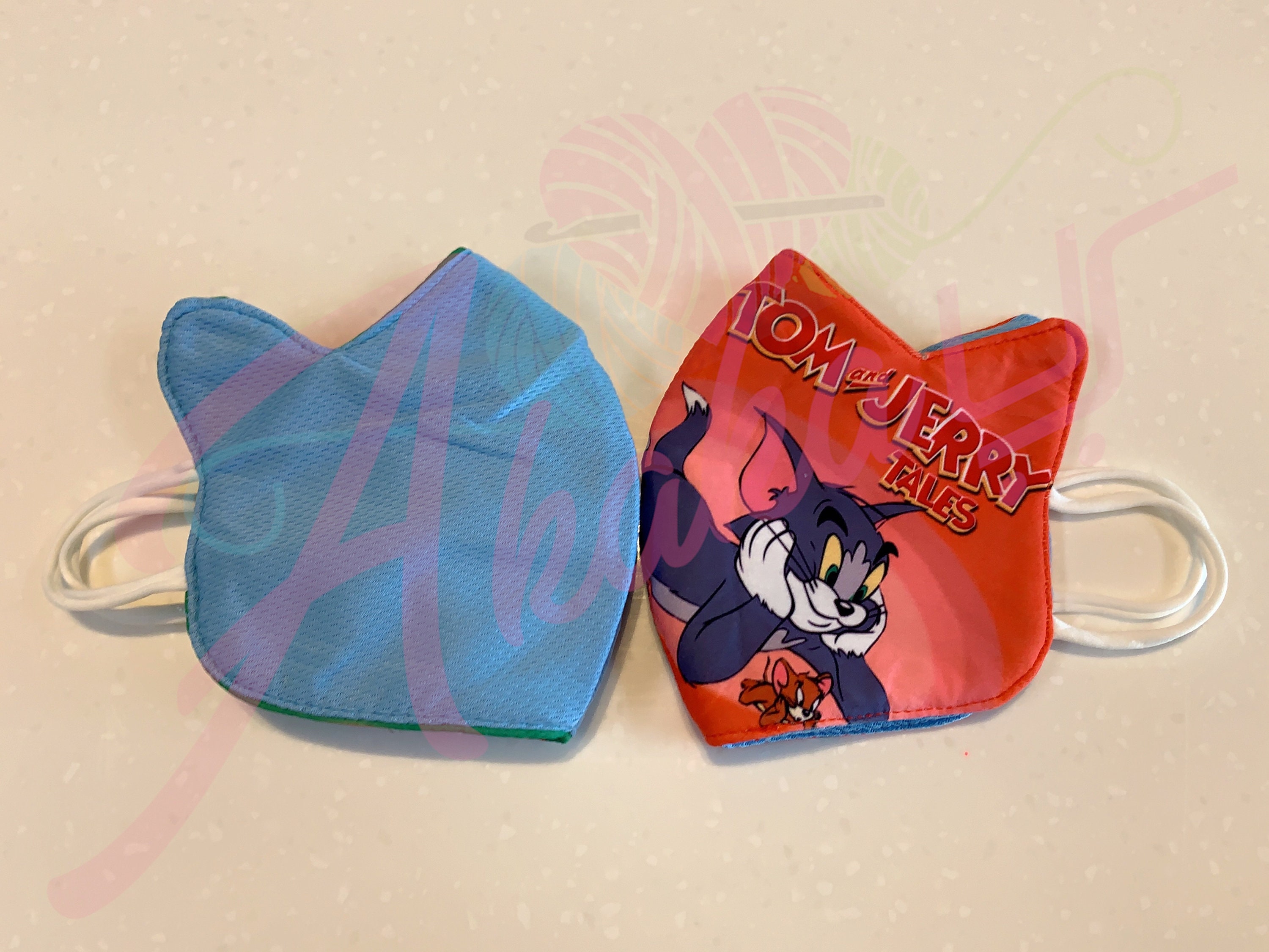 Tom and Jerry Face Mask Washable Children Kids Face Mask | Etsy