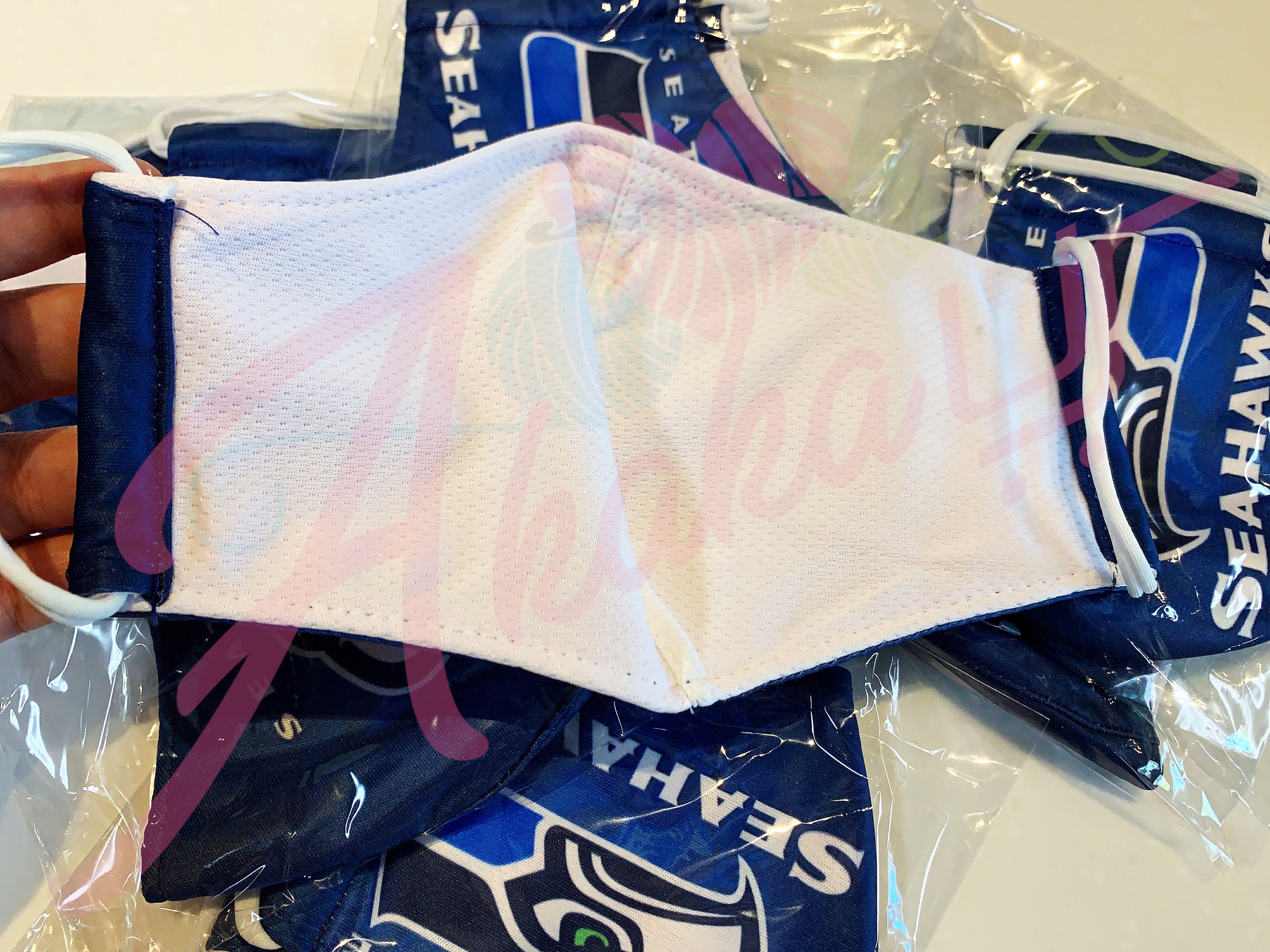 Seattle Seahawks Face Mask - Adult - Teens Face Mask - Washable ...
