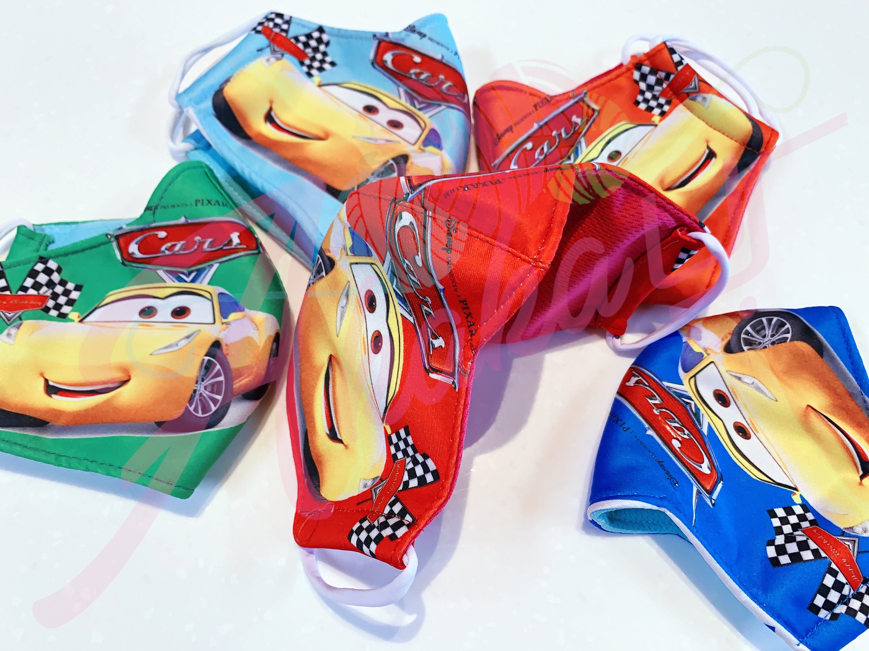 Car Kid Face Mask -baby Face Mask - Washable Children Kids Face Mask ...
