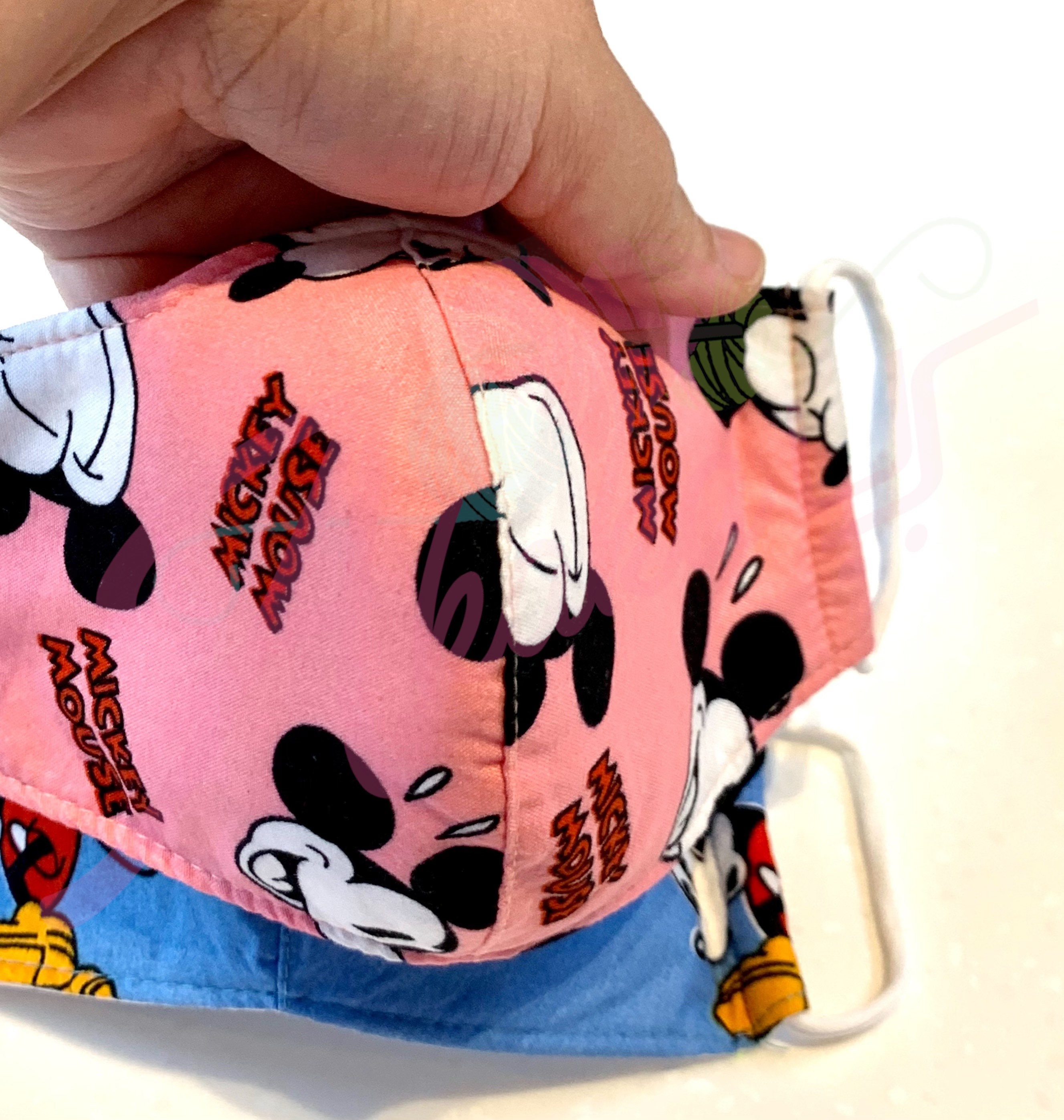 Mickey Mouse Kid Face Mask Washable Children Kids Face Mask | Etsy