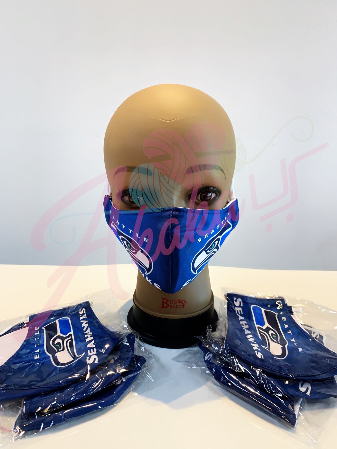 Seattle Seahawks Face Mask - Adult - Teens Face Mask - Washable ...