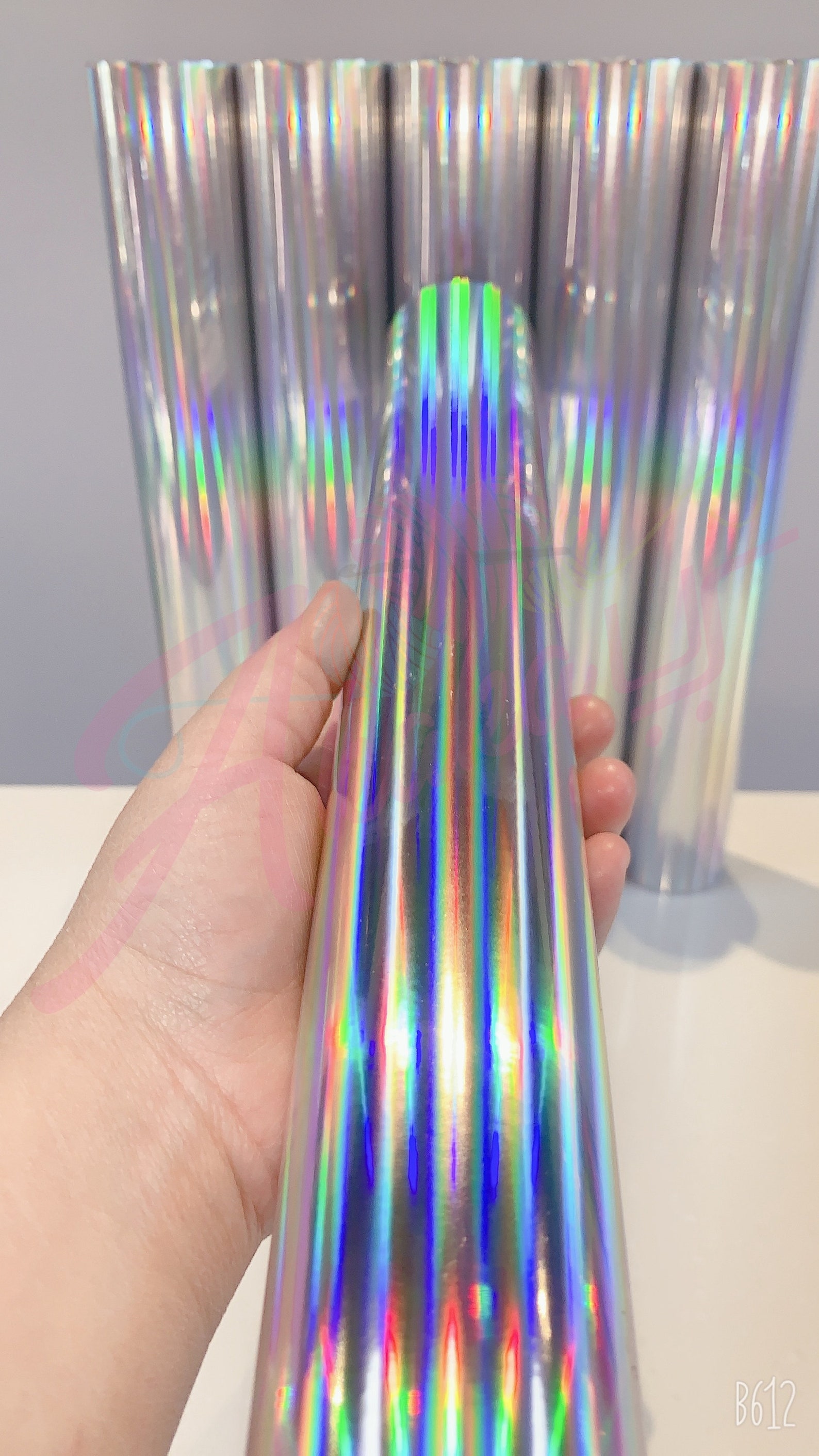 Silver Matte Holographic Vinyl for Cricut Silhouette Cutters | Etsy