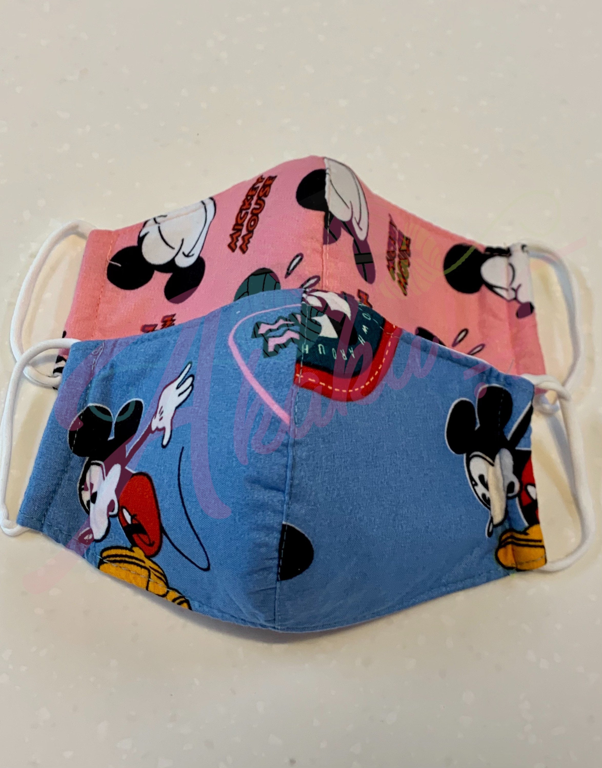 Mickey Mouse Kid Face Mask Washable Children Kids Face Mask | Etsy