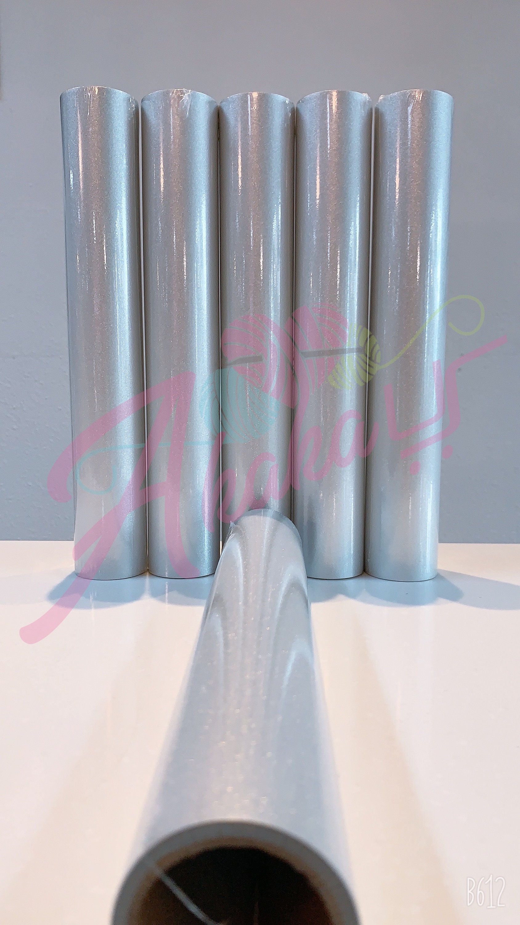 Silver Glitter Vinyl for Any Cutters Glitter Vinyl | Etsy