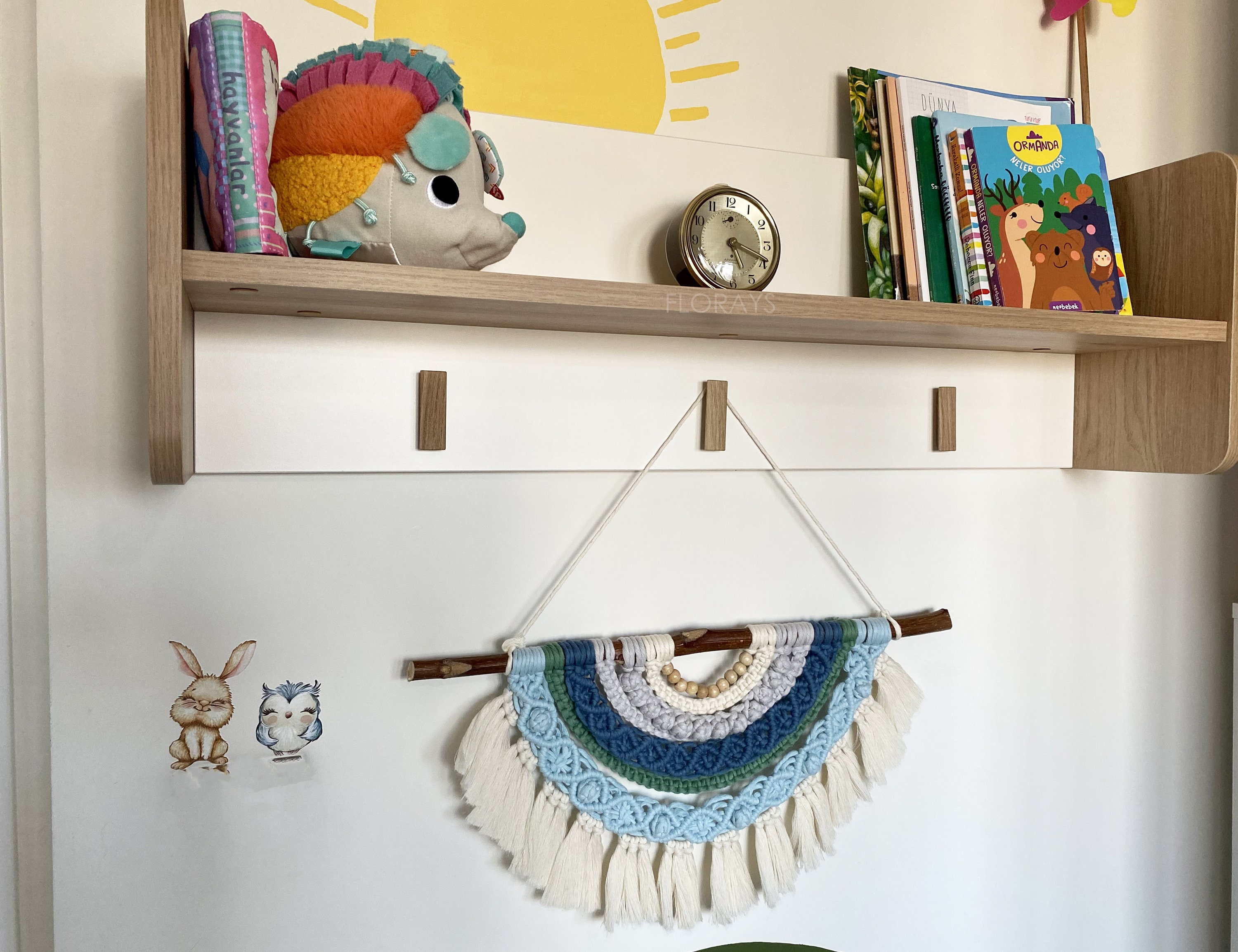 Tutorial PDF for Macrame Half Mandala Pattern, Semi Circular Wall ...