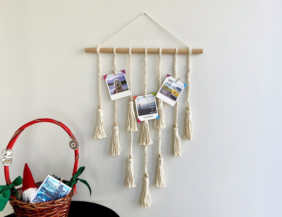 Wall Photo Display, Photo Hanger, Gallery Wall Art, Photocard Holder ...