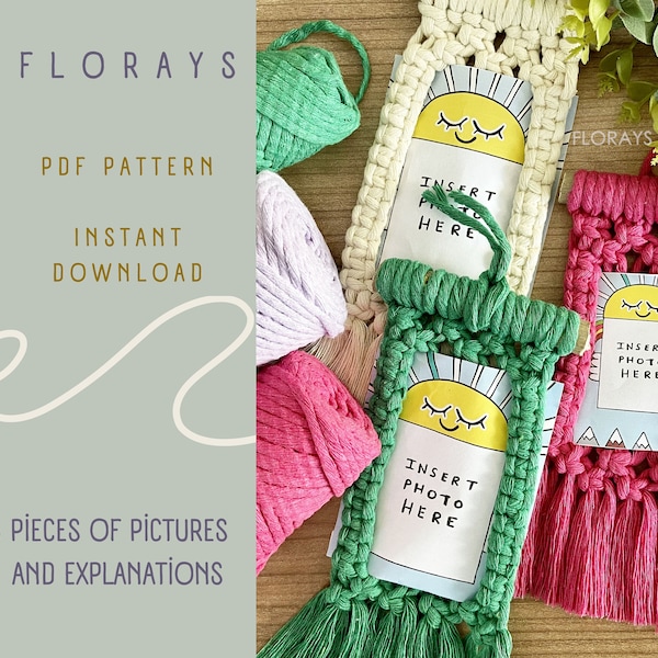 Macrame Frame - Etsy