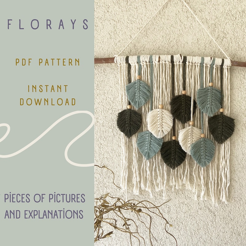 Feather Macrame Patterns - Etsy