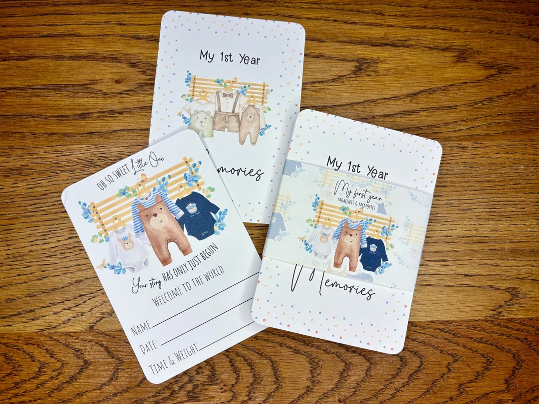 BABY MILESTONE CARDS, Rainbow, Teddy Bear Milestone Cards, Pregnancy ...