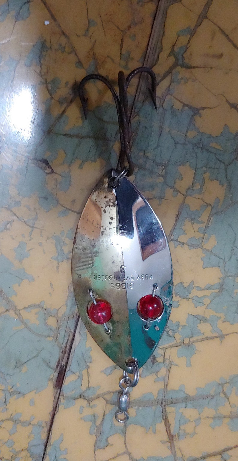 1960s GIBBS Ruby Eye Wiggler No. 3 - Etsy