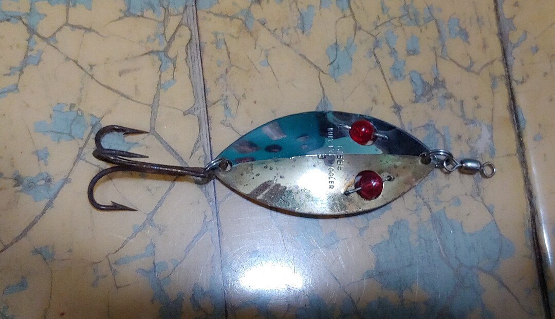 1960s GIBBS Ruby Eye Wiggler No. 3 - Etsy