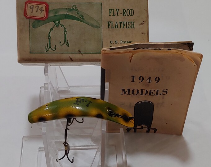 1947 Helin F7 Flatfish With Matching Box and Insert - Etsy