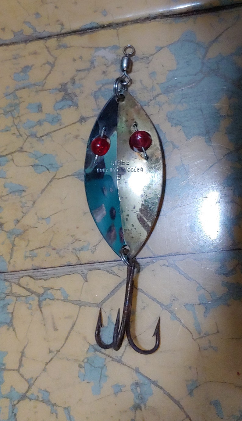 1960s GIBBS Ruby Eye Wiggler No. 3 - Etsy