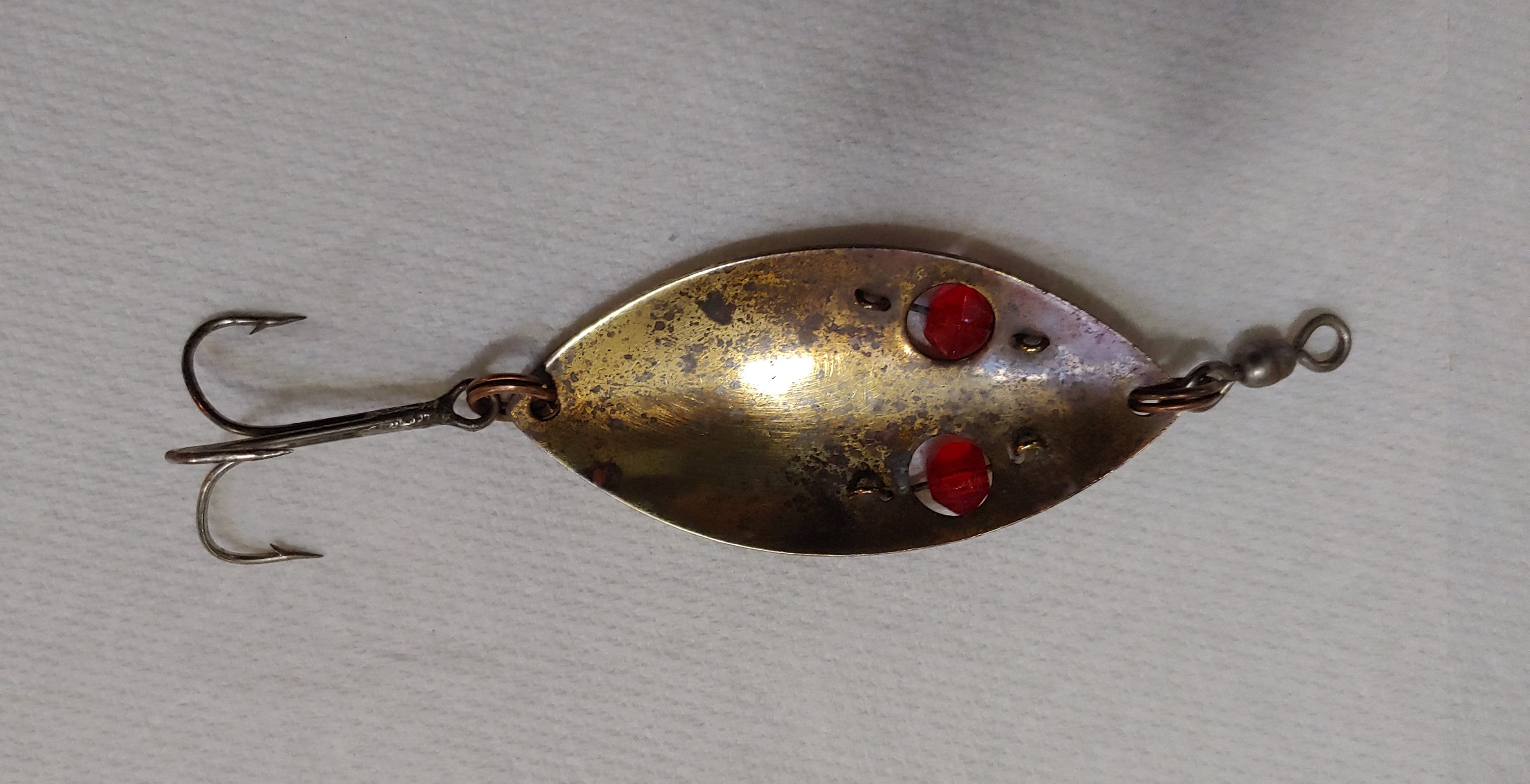 FORGED Gibbs Ruby Eye Wiggler No. 3.5 From 1960s Canadian Made - Etsy
