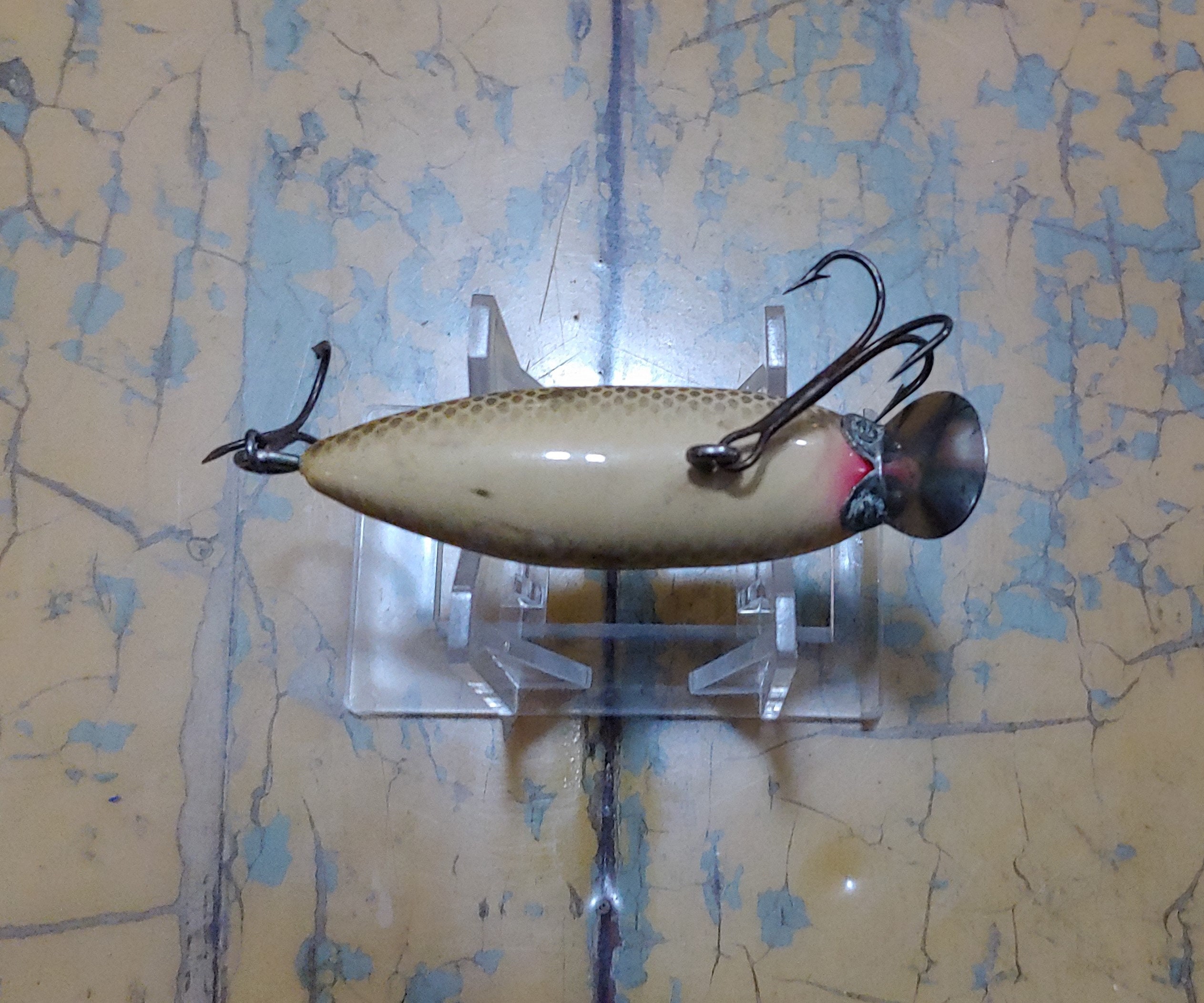 UNFISHED WOODEN Paw Paw Master Wiggler From the 1950s; No Longer Made ...