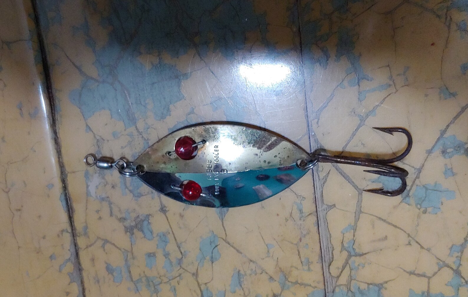 1960s GIBBS Ruby Eye Wiggler No. 3 - Etsy