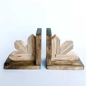 Leaf Bookends, Forest Bookends, Wooden Bookends, Book Ends, Nursery ...