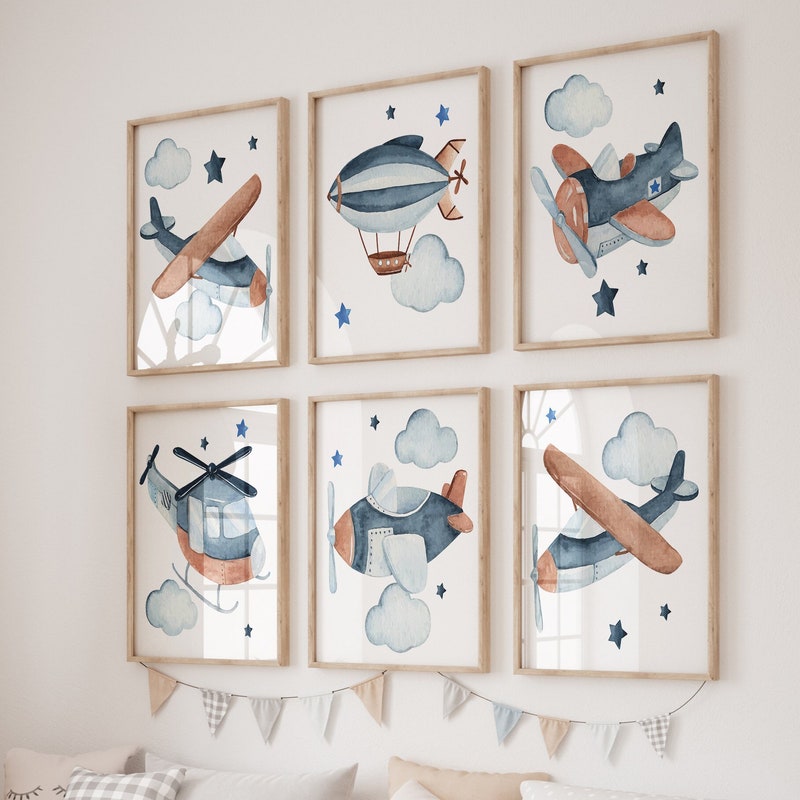 Airplane Room Decor - Etsy