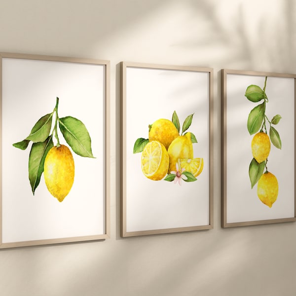 Lemon Kitchen Decor - Etsy