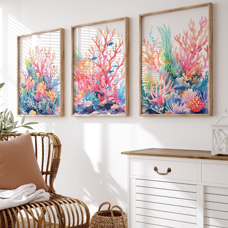 Coral Picture Frame - Etsy