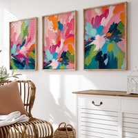 Colorful Wall Art - Etsy