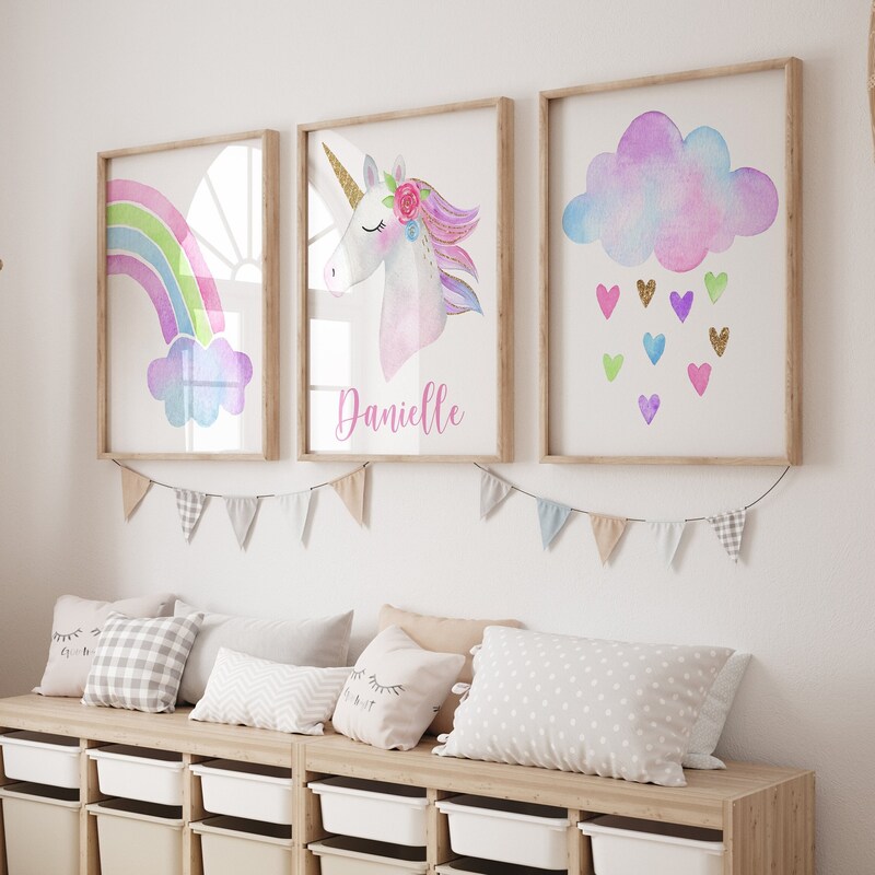 Unicorn Wall Decor - Etsy