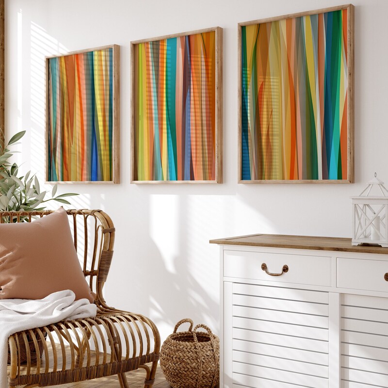 Colorful Wall Art - Etsy