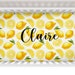 Lemon Crib Sheet Baby Girl Personalized Crib Sheet - Etsy
