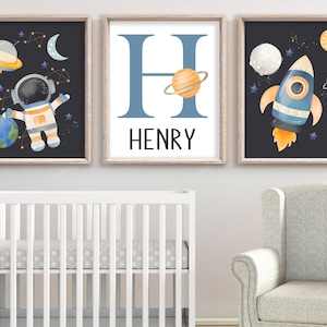 Outer Space Wall Art - Personalized Outer Space Art Print - Space ...