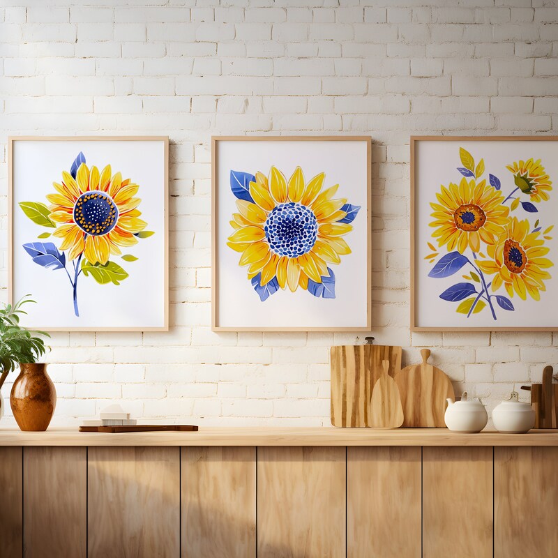 Sunflower Picture - Etsy