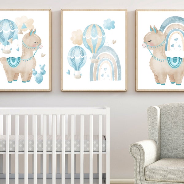 Llama Nursery Decor - Etsy