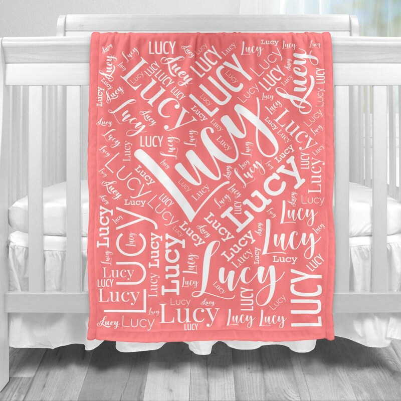 Coral Baby Blanket - Etsy