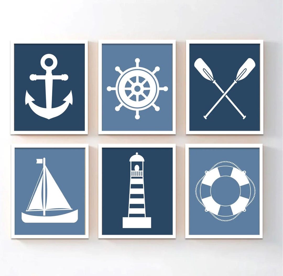 Nautical Wall Art - Ocean Sea Art Prints - Framed Nautical Artwork ...