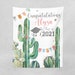 CACTUS Graduation Party Backdrop Graduation Background - Etsy