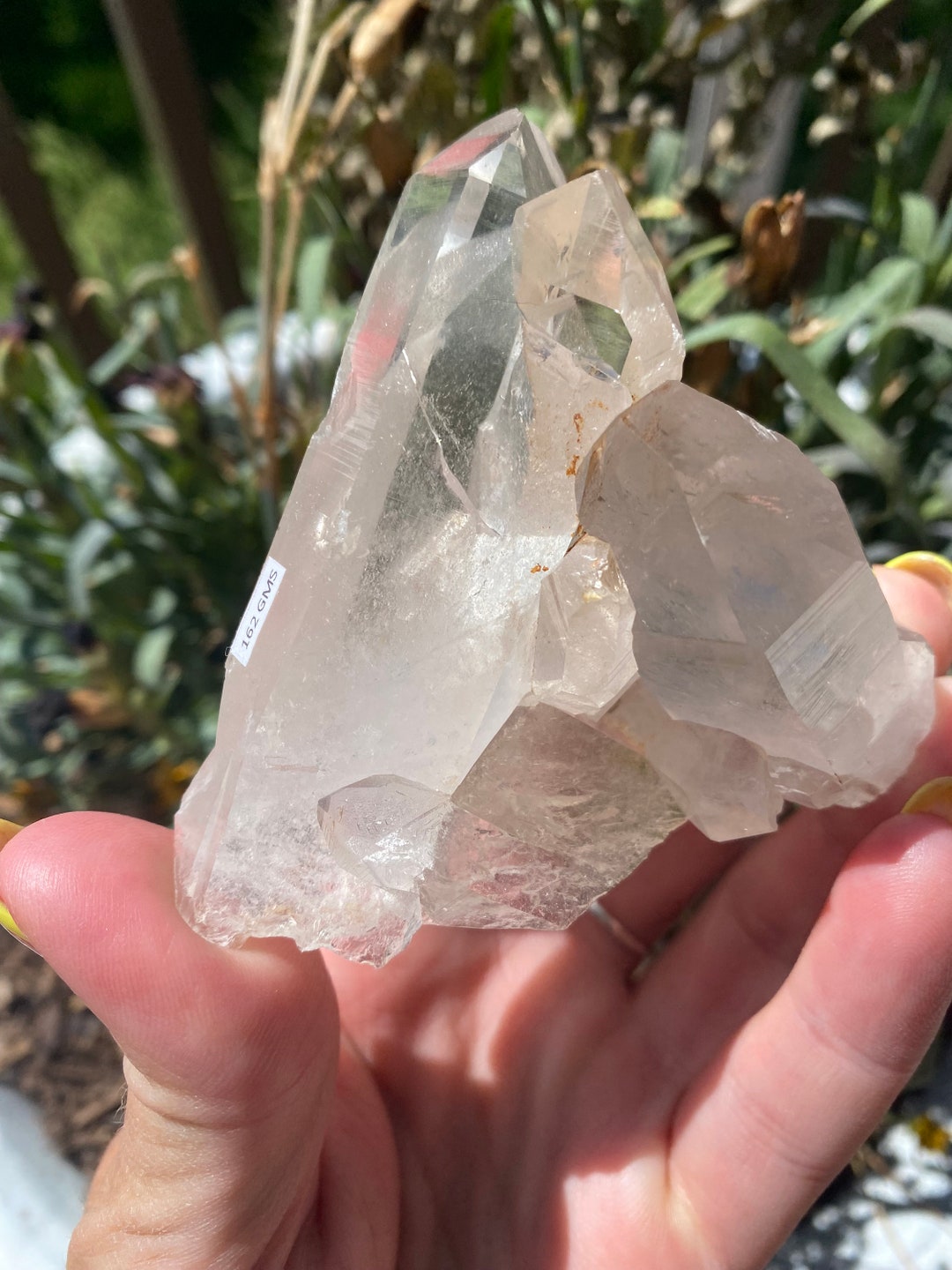 Himalayan Quartz Cluster With Phantom // Raw Crystal Cluster - Etsy