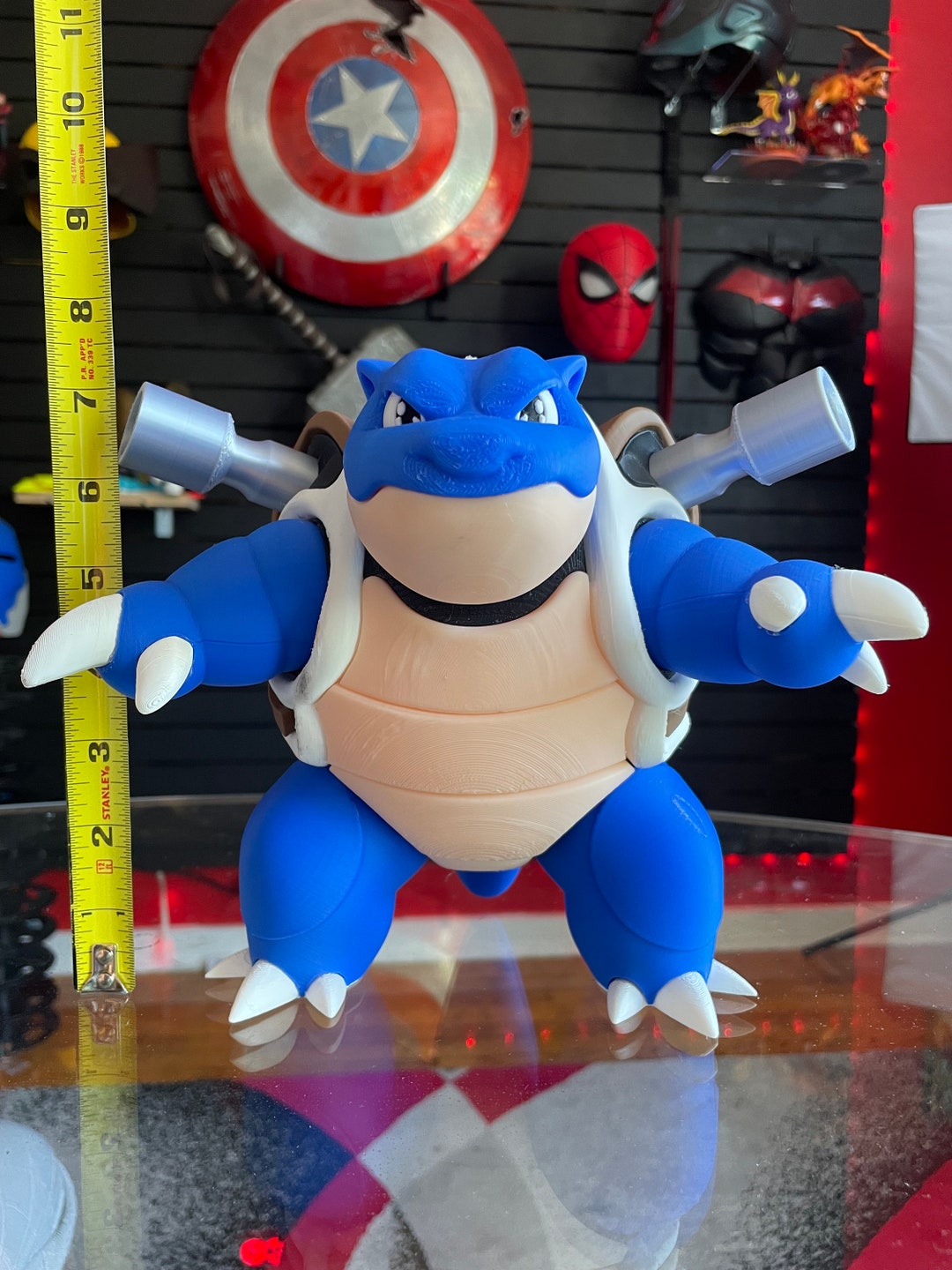 3D Printed Blastoise Statue - Etsy