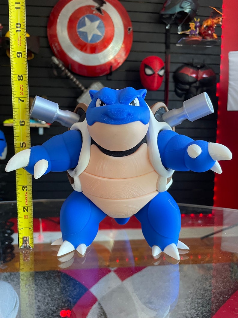 3D Printed Blastoise Statue - Etsy